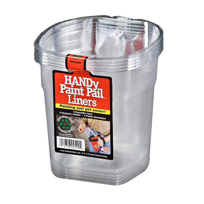 Handy Paint Cup HANDy 2515-CT HANDy Paint Pail Covers, 4-Count Paint Liners